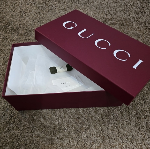 Gucci | Storage & Organization | Authentic Gucci Shoe Box With Shoe ...